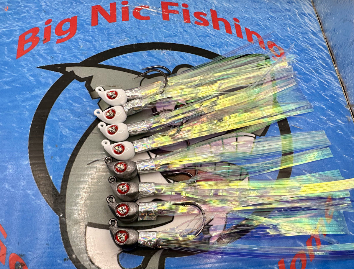 1/2 bigjigs with mylar – Big Nic Fishing